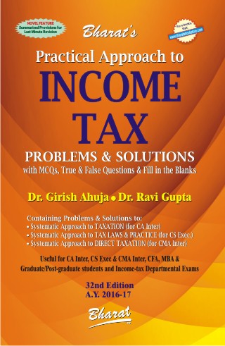 Practical Approach to INCOME TAX [Problems & Solutions with MCQs, True ...